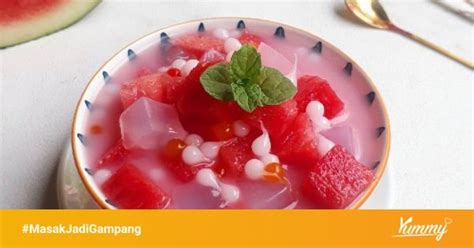 Resep Es Campur Semangka Sederhana Rumahan Di Yummy App