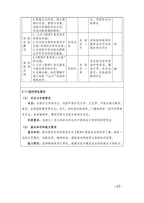 国家级一流本科课程申报书案例分享 教育资讯 高教国培（北京）教育科技研究院