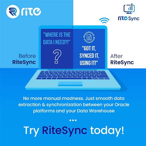 Oracledataextractiontools Datasynchronization Ritesoftware Rite