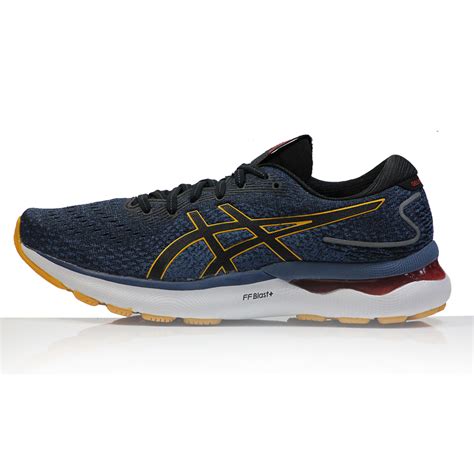 Asics Gel Nimbus 24 Men S Running Shoe Azure Amber The Running Outlet