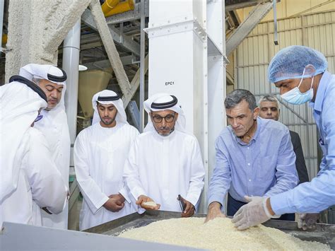 Adfd Delegation Visits Al Dahra Agricultural Company