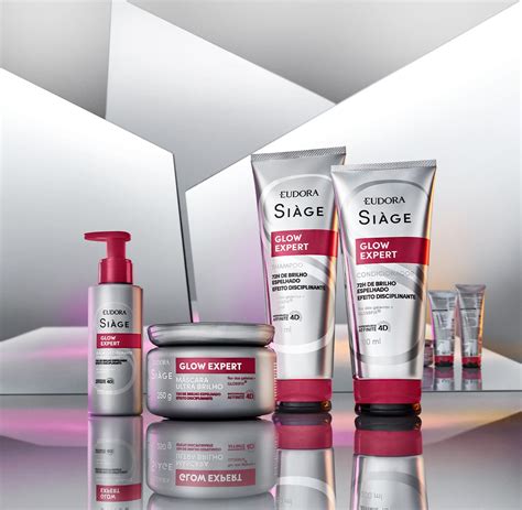 Combo Siàge Glow Expert 4 itens Eudora
