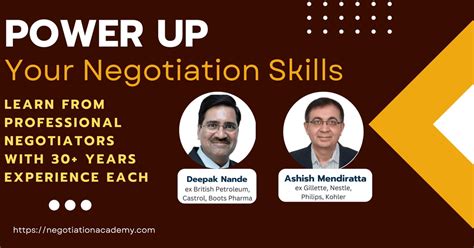 Online Masterclass On Negotiation Skills Negotiation Skills Academy