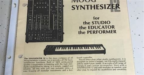 MATRIXSYNTH Original Moog System Modular Analog Synthesizer