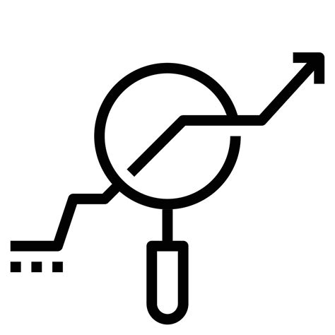 Analysis Line Icon Logo Vector Illustration 4572136 Vector Art At Vecteezy