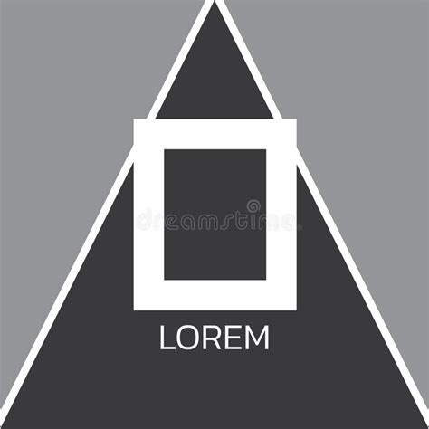 Letra Logo Design de O ilustración del vector Ilustración de etiqueta