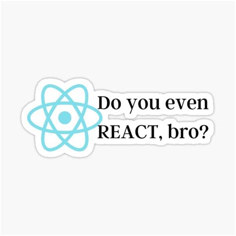 About Reactjs Web Developer Sticker For Sale By Theredsharp Redbubble