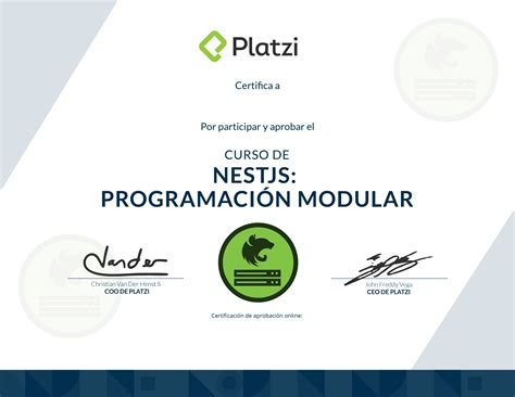 Curso De Nestjs Programaci N Modular Platzi