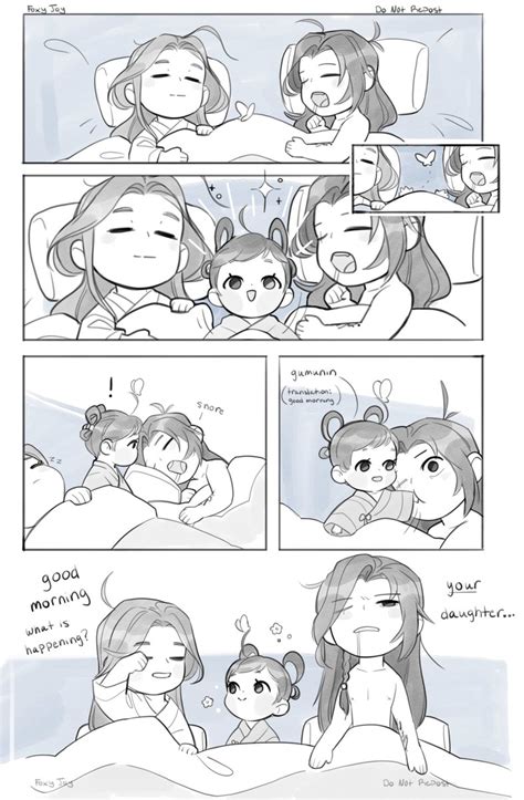 「hualians Wonderful Alarm Clock I Mean Daughter Hualia」foxyjoy 🦊🌸の漫画