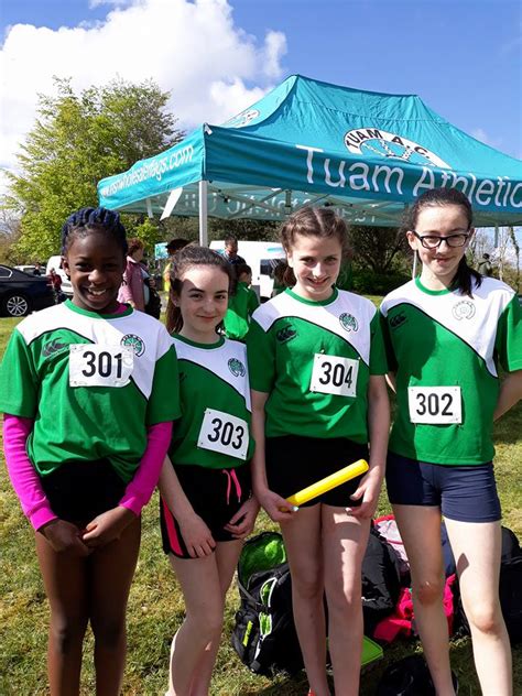 20180508 Tuam Girls U13 Relay Team Galway Daily