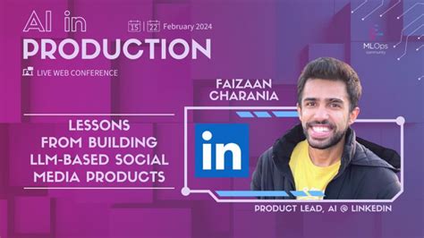 faizaan charania on linkedin aiinproduction llms launchingproducts measuringsuccess techtalk…