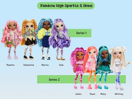All The Rainbow High Dolls And Their Names A Complete List