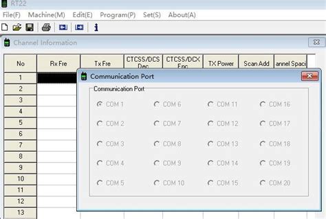 How To Programme Analog Radio Communication