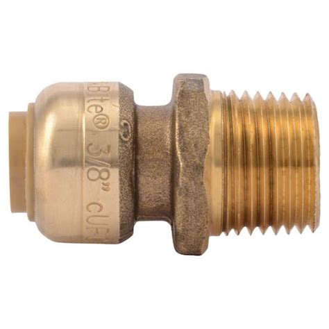 Sharkbite 3 8 1 2 Push To Connect X 1 2 Mip Brass 43 Off