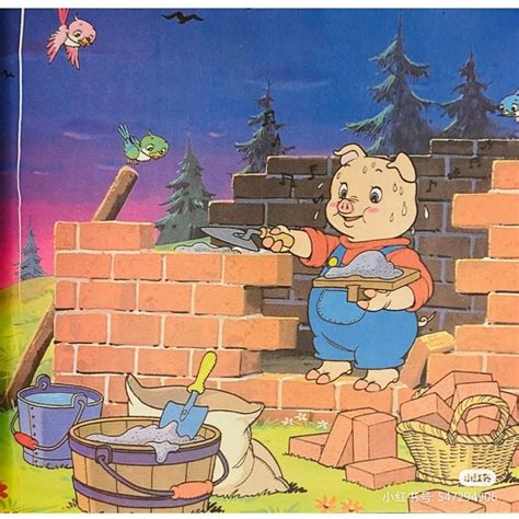 童年收藏过的漫画，三只小猪