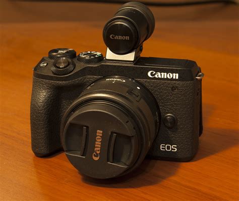 Купить цифровой фотоаппарат Canon EOS M6 Mark II kit 15-45 IS STM + EVF ...