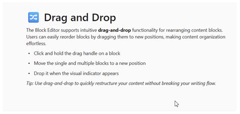 Javascript Block Editor Modern Content Editing Syncfusion