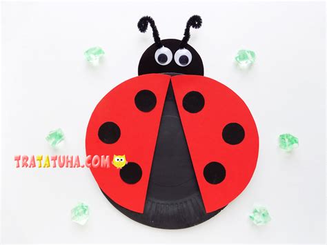 Paper Plate Ladybug Craft Paper Plate Ladybug Craft Mess For Less