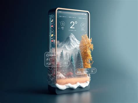 Weather Forecast Mobile App Concept App Design Inspiration Interactive Design Creative