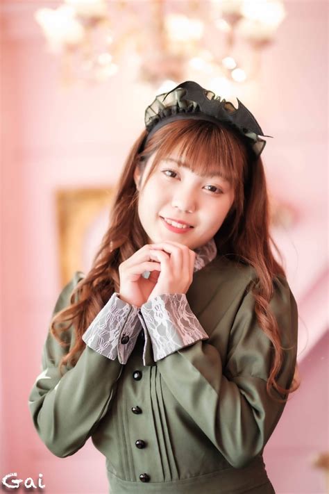 キューティーアイドル柏木未来ちゃん4 『グリーンメイド4』 Gais Portrait Photo