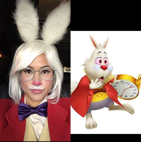 White Rabbit Costume Clever Halloween Costumes Alice In Wonderland Costume White Rabbit Costumes