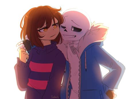 Frans ️ ️ Undertale Sans X Frisk Anime Undertale