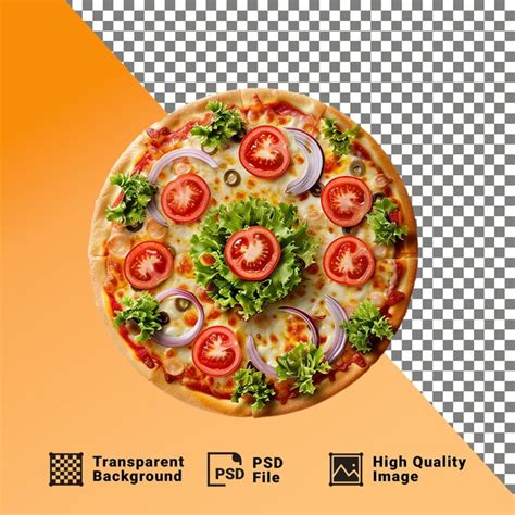 Premium PSD Hot Testy Delicious Pizza Isolated On Transparent
