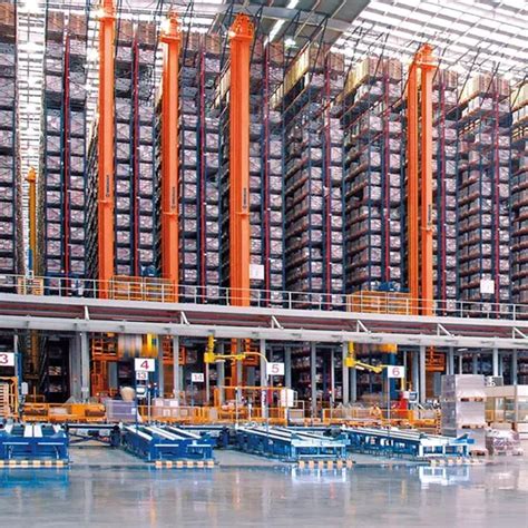 Intelligent Control Automatic Warehouse Stacker Crane Automated Storage Retrieval Racking System