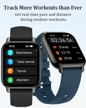Popglory Smart Watch For Women Men Answer Make Calls 1 85 Smartwatch