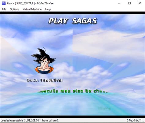 Slus 20874 Dragon Ball Z Sagas · Issue 137 · Jpd002play Compatibility · Github
