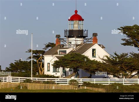 Historical Point Pinos Lighthouse Exterior Oldest Continuously