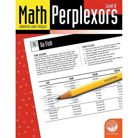 Math Perplexors Level A Educators Stem Mindware