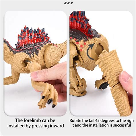 Remote Control Dinosaur Toys Rechargeable Electronic 24g Rc Walking