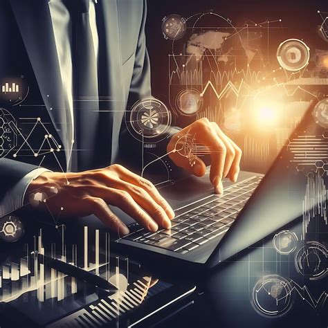 Technology Internet Banking Digital Transaction Network Concept Ai Generated Premium Ai