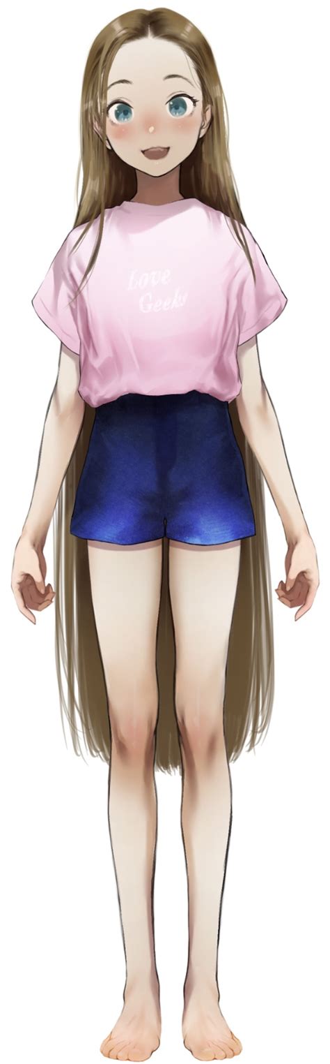 The Big Imageboard Tbib 1girl D Arms At Sides Bare Legs Barefoot
