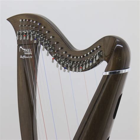 Saffron 22 22 String Lever Harp Mikel Harps