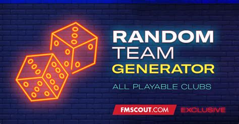 Football Manager Random Club Picker Fm Scout