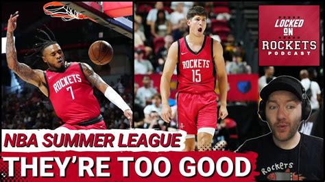 Cam Whitmore And Reed Sheppard Show Out As Houston Rockets Crush Alex