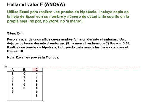 Solved Use Excel To Perform A Hypothesis Test Include A Chegg Com