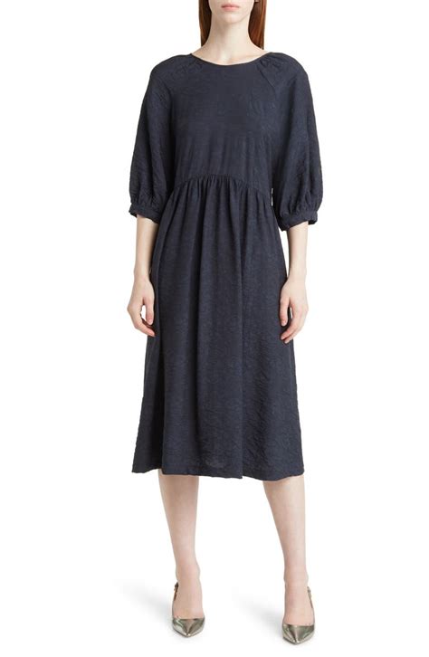 Nordstrom Elbow Sleeve Midi Dress Nordstrom