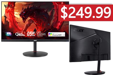 27 Inch Acer Nitro 1440p 240hz Gaming Monitor Becomes Budget Star With