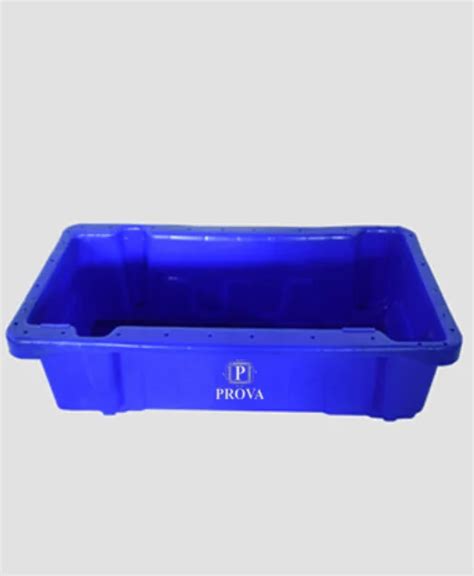 Rectangular Blue Plastic Milk Crates At ₹ 200piece In Kolkata Id