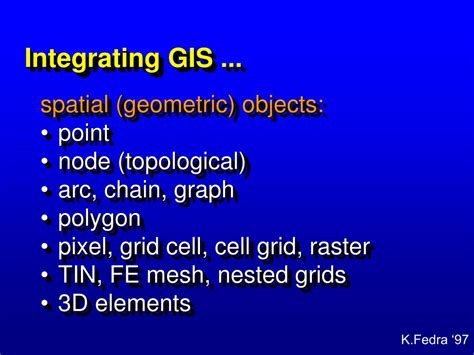 Ppt Integrating Gis And Environmental Models Powerpoint Presentation