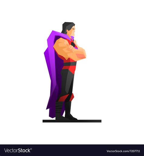 Hero standing