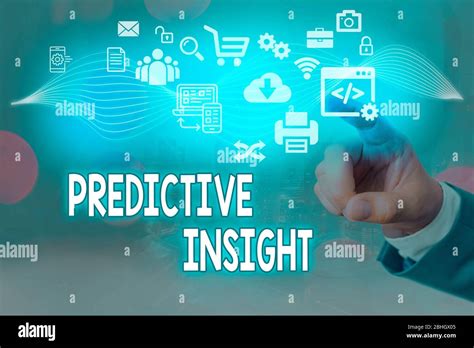 Conceptual Hand Writing Showing Predictive Insight Concept Meaning Proactive Fault Management