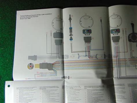 Mercury Outboard Wiring Harness Diagram For Sale Picclick Uk