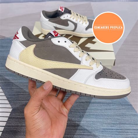 Jordan 1 Low Travis Scott Reverse Mocha Jd1 Low Travis Scott Sneakers