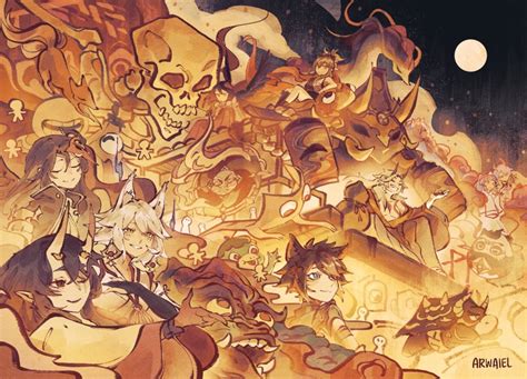 Inazumas Hyakki Yagyō Genshinimpact