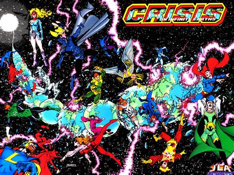 Crisis On Infinite Earths Dc Comics Wallpaper 251197 Fanpop
