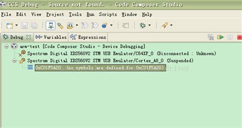 ti davinci开发系列之四ccs5 2使用xds560v2在线调试arm dsp程序 ccs开发arm csdn博客